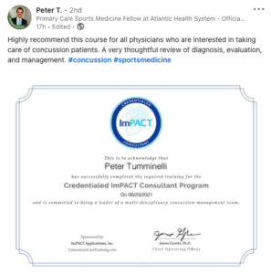 Credentialed ImPACT Consultant - ImPACT Applications Inc. Training